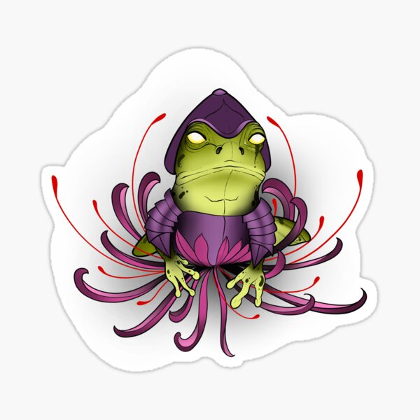 "General Frog " Sticker for Sale by asaf-yatzkan | Redbubble