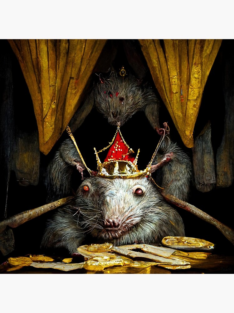 "The Rat King" Poster for Sale by nickbeardo | Redbubble