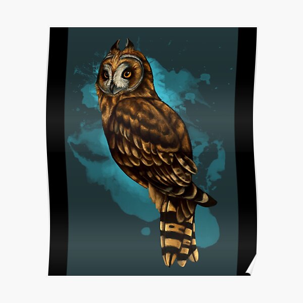 "Hawaiian Owl Pueo The Hawaiian Owl " Poster for Sale by Couthcllothing ...