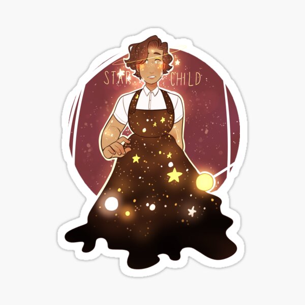 "Starchild - Ghost Quartet" Sticker for Sale by Alexandra Wrinkle ...