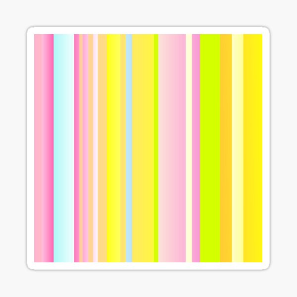 "Optimistic color combination | positive color scheme" Sticker for Sale ...