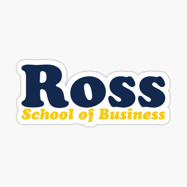 Ross Business School Logo 27 University Michigan Ross Business School