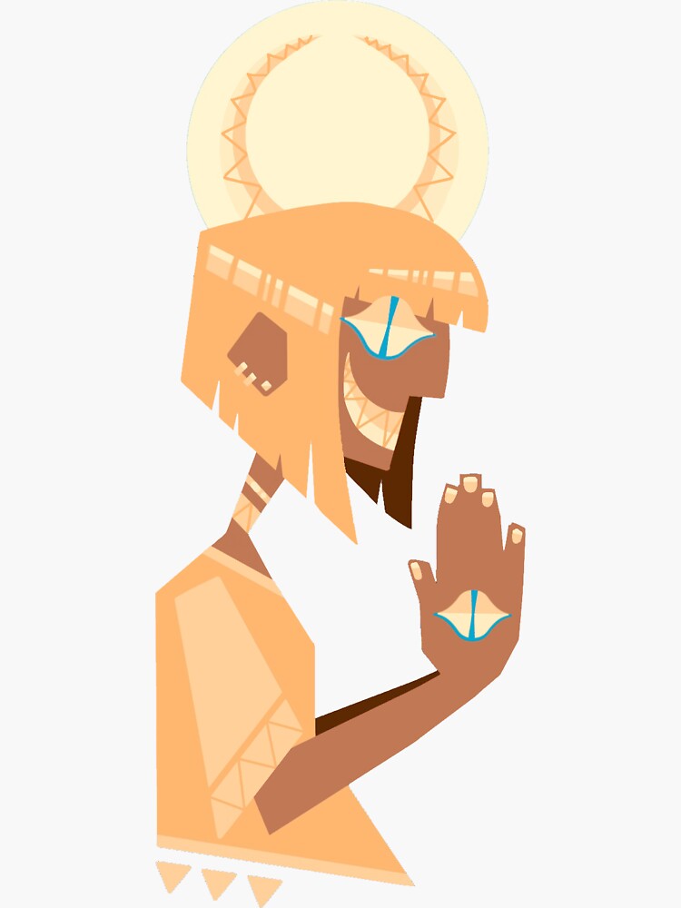 "Azazel Icon" Sticker for Sale by threes-a-cult | Redbubble