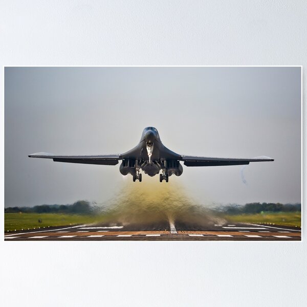 "USAF Rockwell B1-B Lancer" Poster for Sale by Andrew Lewis | Redbubble