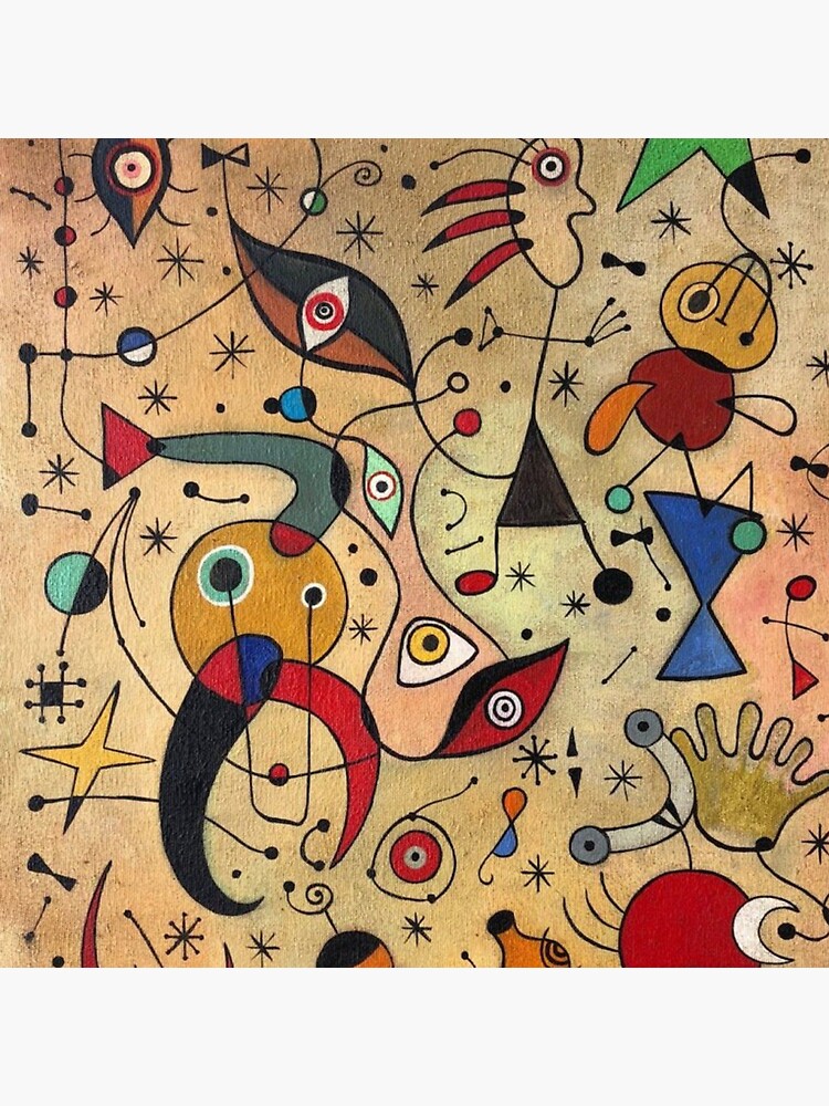 "Miro Print Art, Miro Poster, Joan Miro Printed Art, Miro Wall Art ...