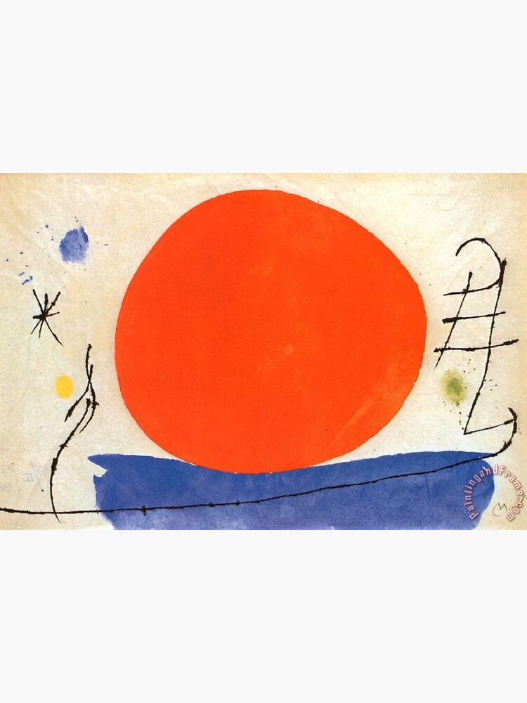 "Miro Print Art, Miro Poster, Joan Miro Printed Art, Miro Wall Art ...