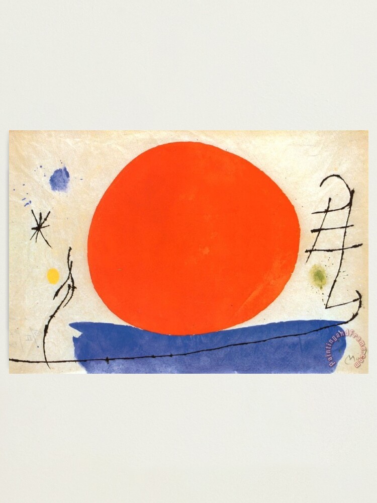 "Miro Print Art, Miro Poster, Joan Miro Printed Art, Miro Wall Art ...