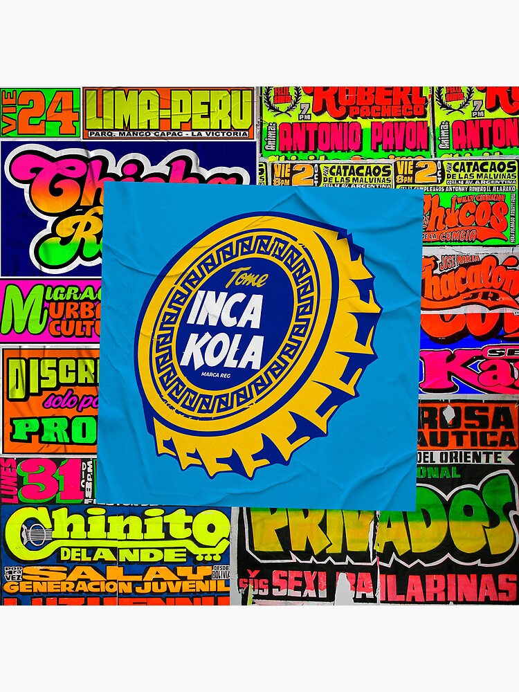 Inca Kola chicha Premium Matte Vertical Poster sold by Ibrahim Baig ...