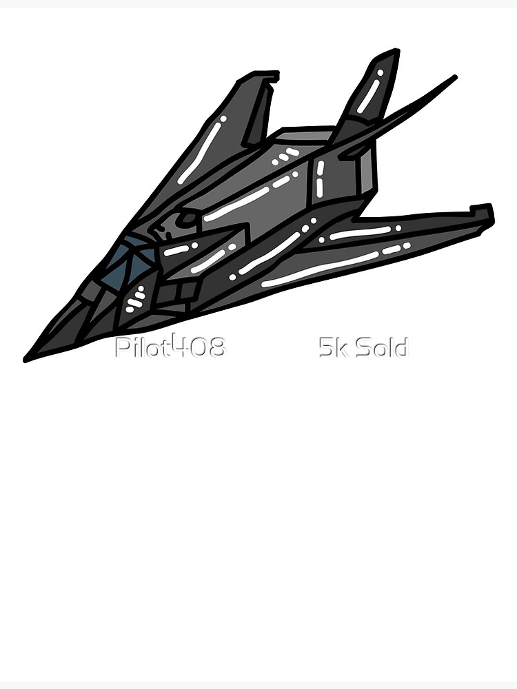 "Lockheed F-117 Nighthawk" Poster for Sale by pilot408 | Redbubble