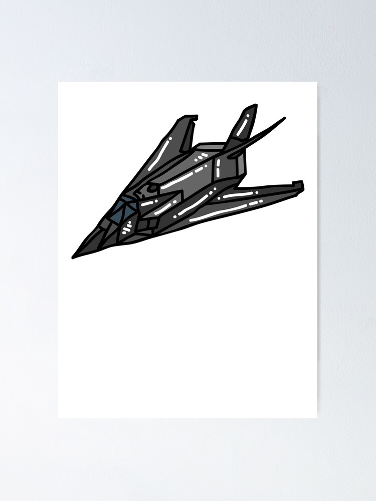 "Lockheed F-117 Nighthawk" Poster for Sale by pilot408 | Redbubble