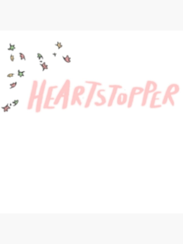 "heartstopper logo" Poster by tidgeis | Redbubble