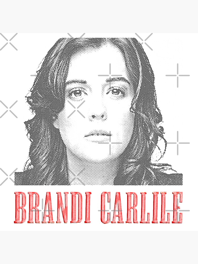 "Brandi Carlile American Best Musician" Sticker by emayers2b | Redbubble