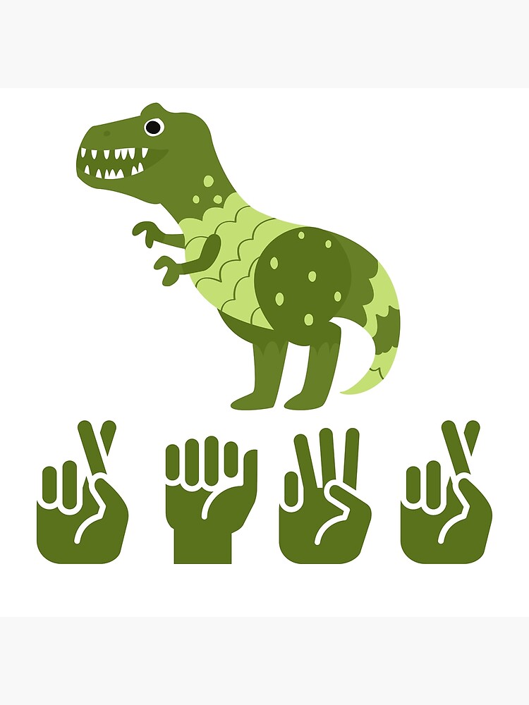 "ASL RAWR- Kids American Sign Language" Poster for Sale by Makaylamrm ...