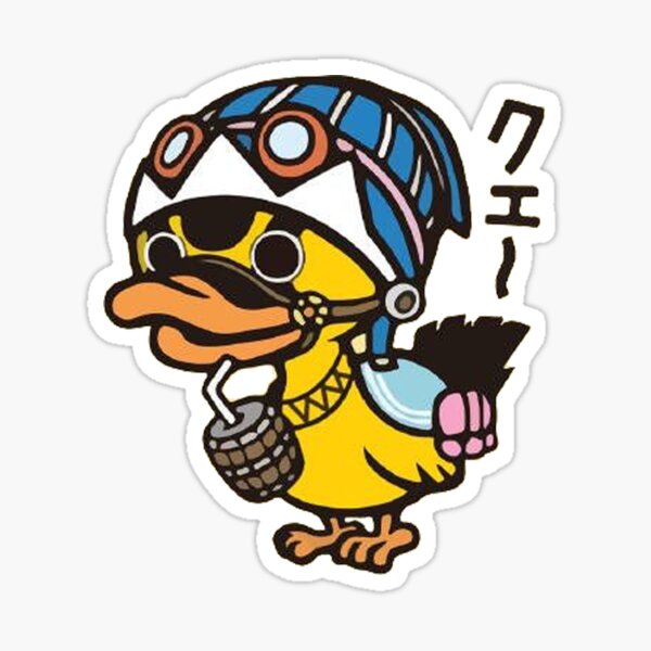 "Karoo Vivi One Piece chargers anime" Sticker by Trust-One | Redbubble