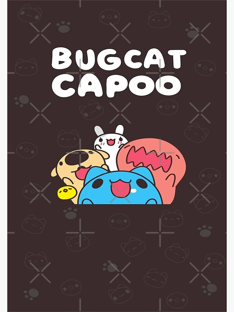 "Kawaii Aesthetic Bugcat Capoo" Poster for Sale by OtakuDesigner ...
