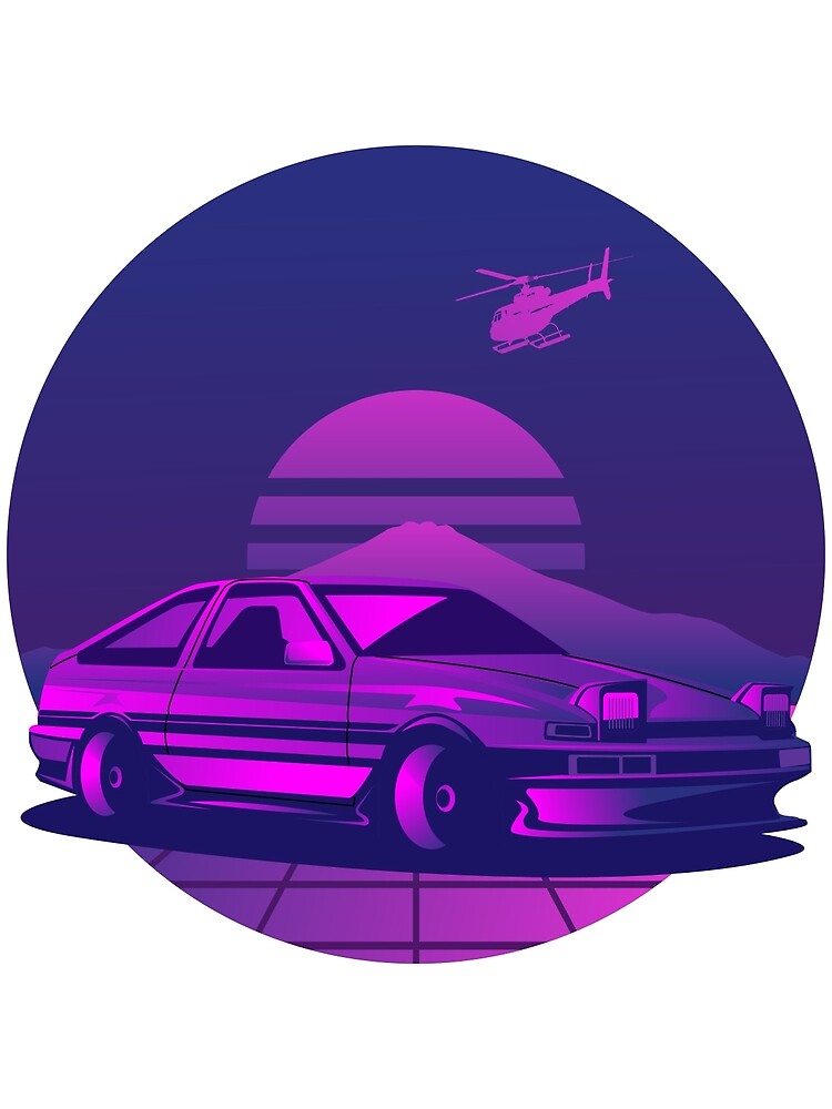 "Toyota AE86 - Retro Collection" Photographic Print for Sale by JDM ...