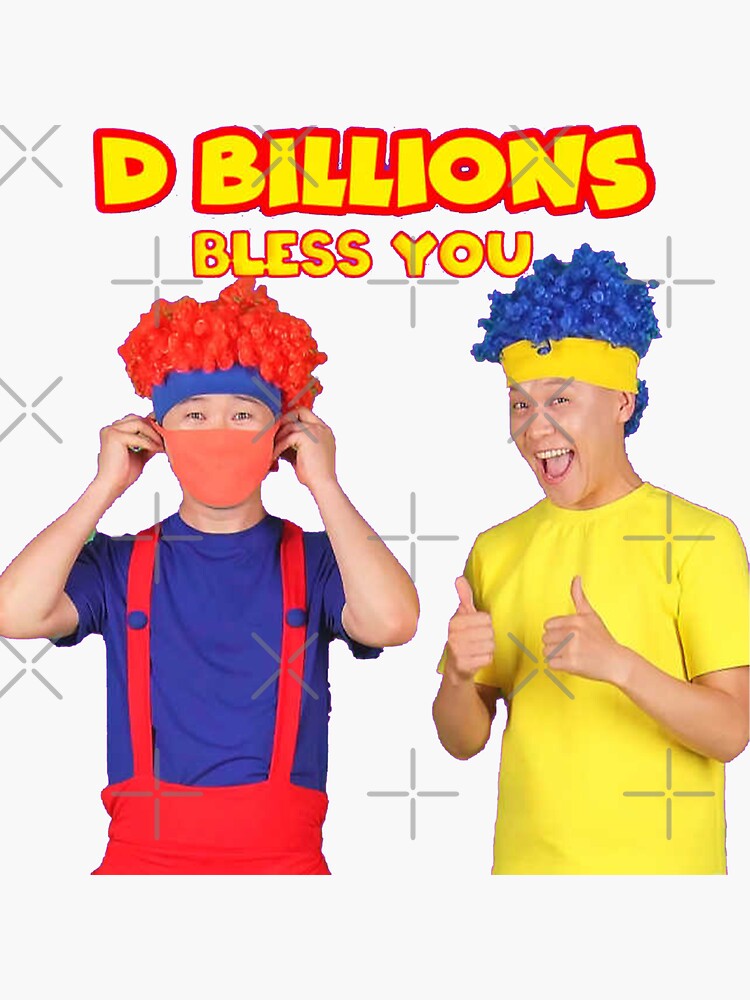 "d billions" Sticker by x-na | Redbubble