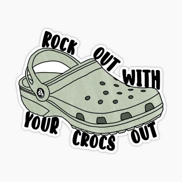 Croc Shoes SVG Sticker Decal Cricut Cut File Clipart Vector, 40% OFF