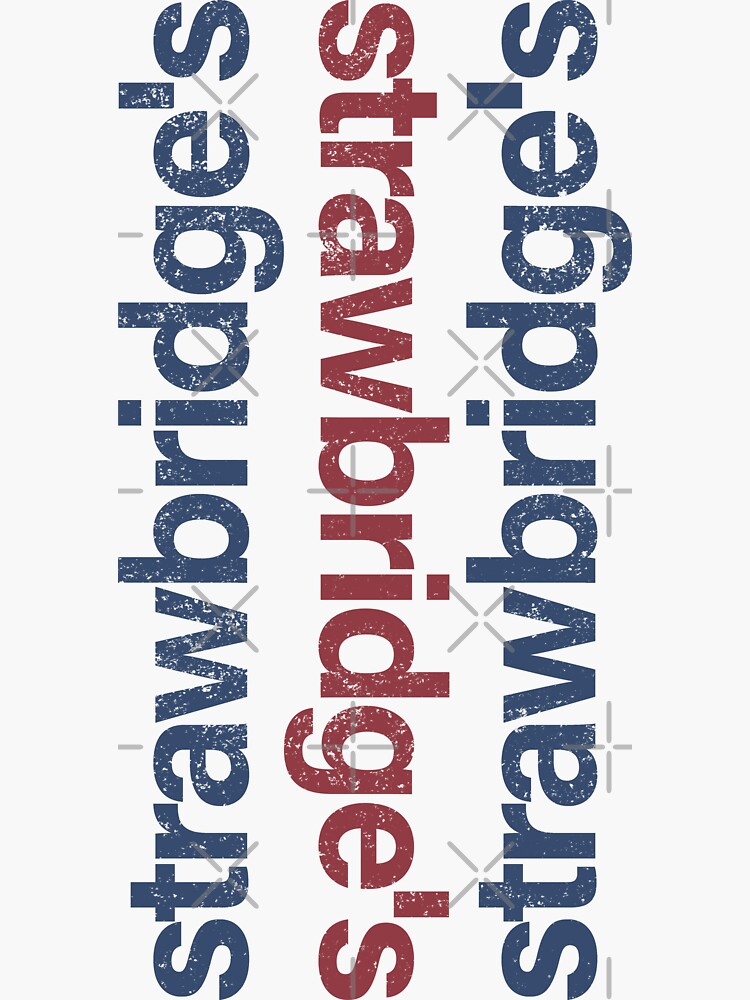 "Strawbridge's Department Store" Sticker for Sale by TeeArcade84 ...