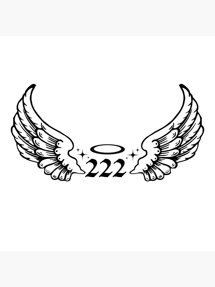 "Angel number 222 design " Poster for Sale by Holly-berry-art | Redbubble