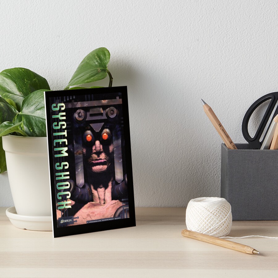 "System Shock | Box Art (1994)" Poster for Sale by LGSmerch | Redbubble