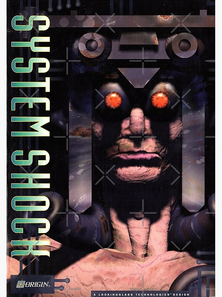 "System Shock | Box Art (1994)" Poster for Sale by LGSmerch | Redbubble