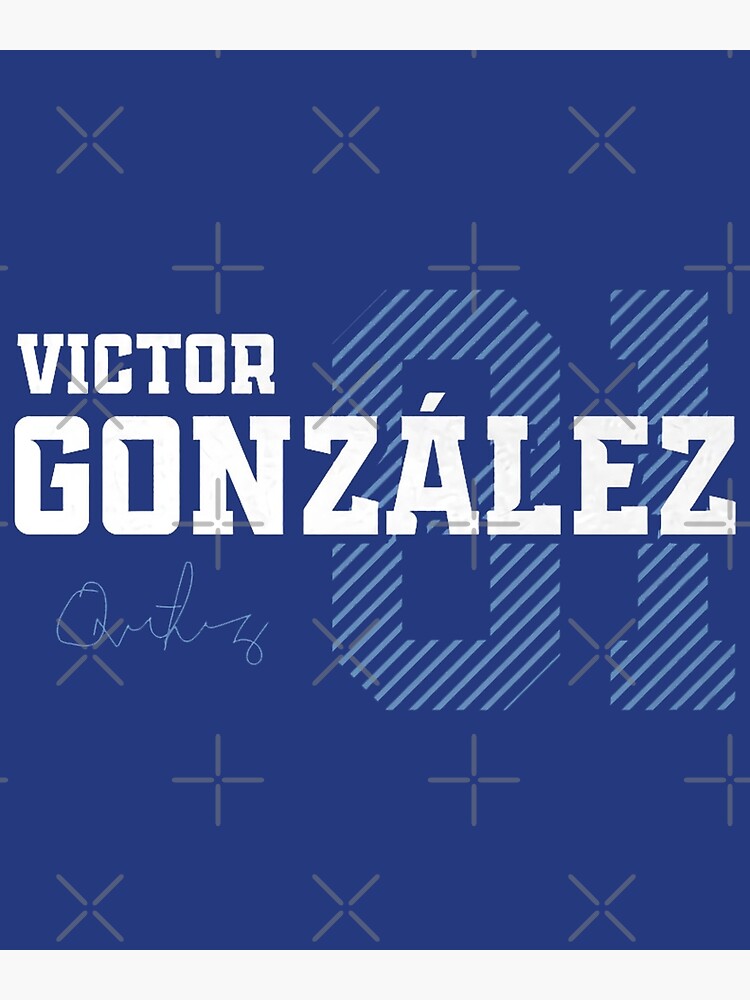 "Victor Gonzalez Type Signatures" Poster for Sale by richardreesep ...