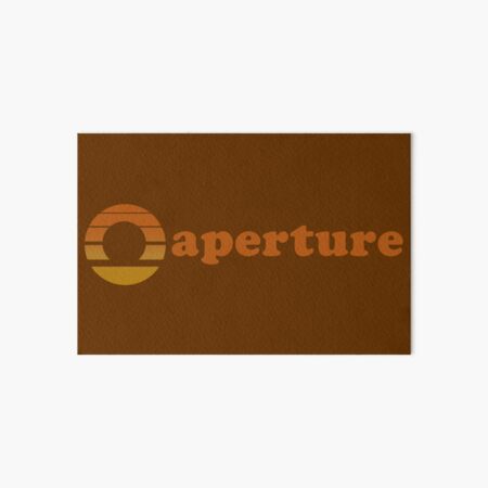 "Portal | 1970's Aperture Science Logo " Art Board Print by LGSmerch ...