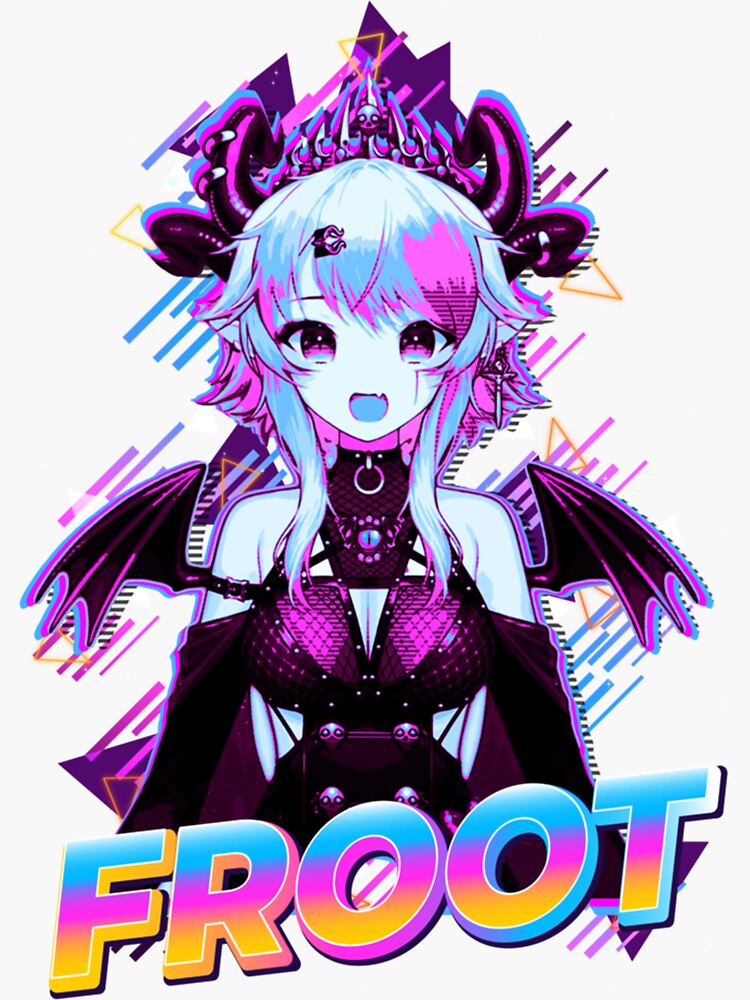 "Apricot Froot Vtuber " Sticker for Sale by OfficialODH | Redbubble