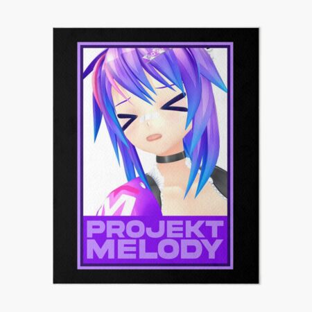 "BEST ANIMERCH VSHOJO - PROJEKT MELODY " Art Board Print by OfficialODH ...