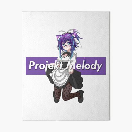 "BEST ANIMERCH VSHOJO - PROJEKT MELODY " Art Board Print by OfficialODH ...