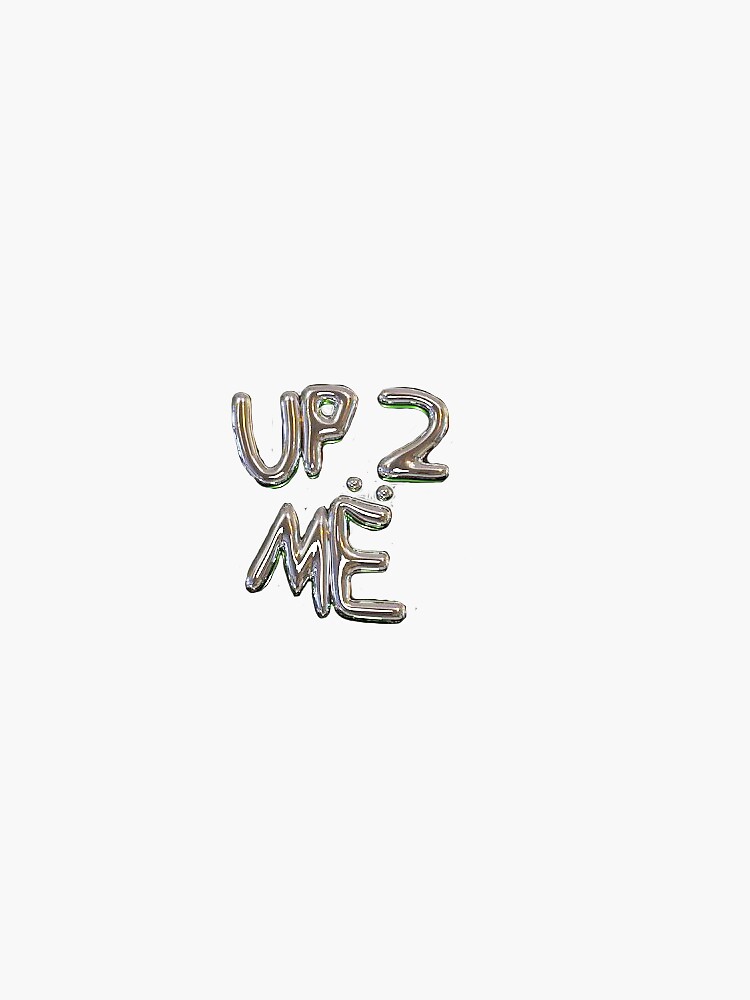 "Yeat Up 2 Me Logo" Sticker by MattZdeb | Redbubble