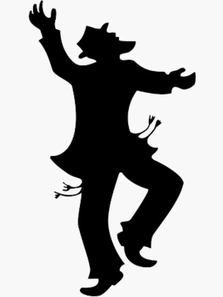 "Chabad Rabbi Dancing" Sticker by naomi-silver | Redbubble