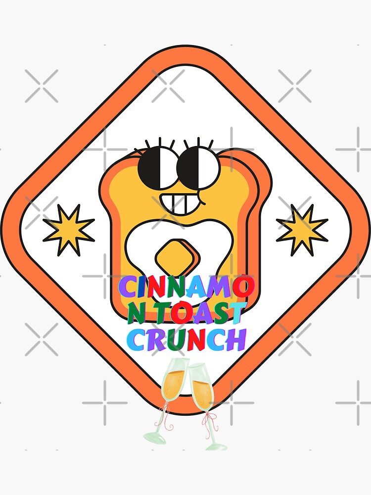 "cinnamon toast crunch,shrimp tails cinnamon toast crunch" Sticker by ...