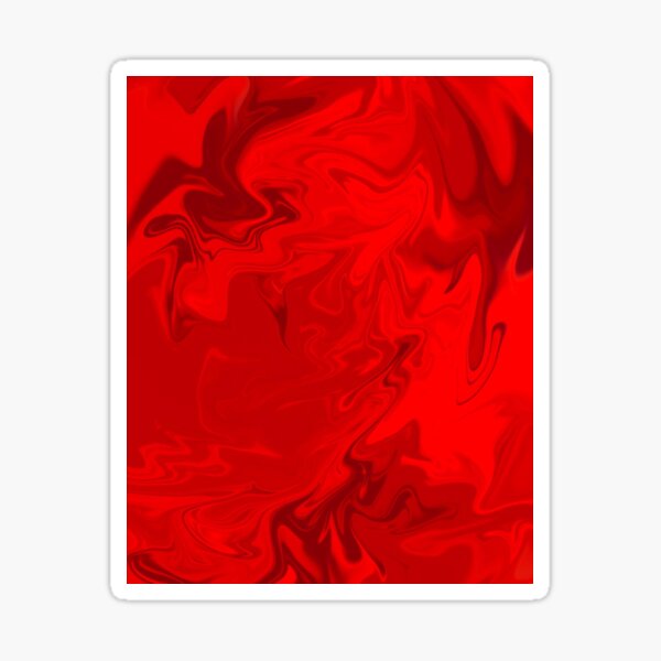 "Red" Sticker for Sale by sstagnitti | Redbubble