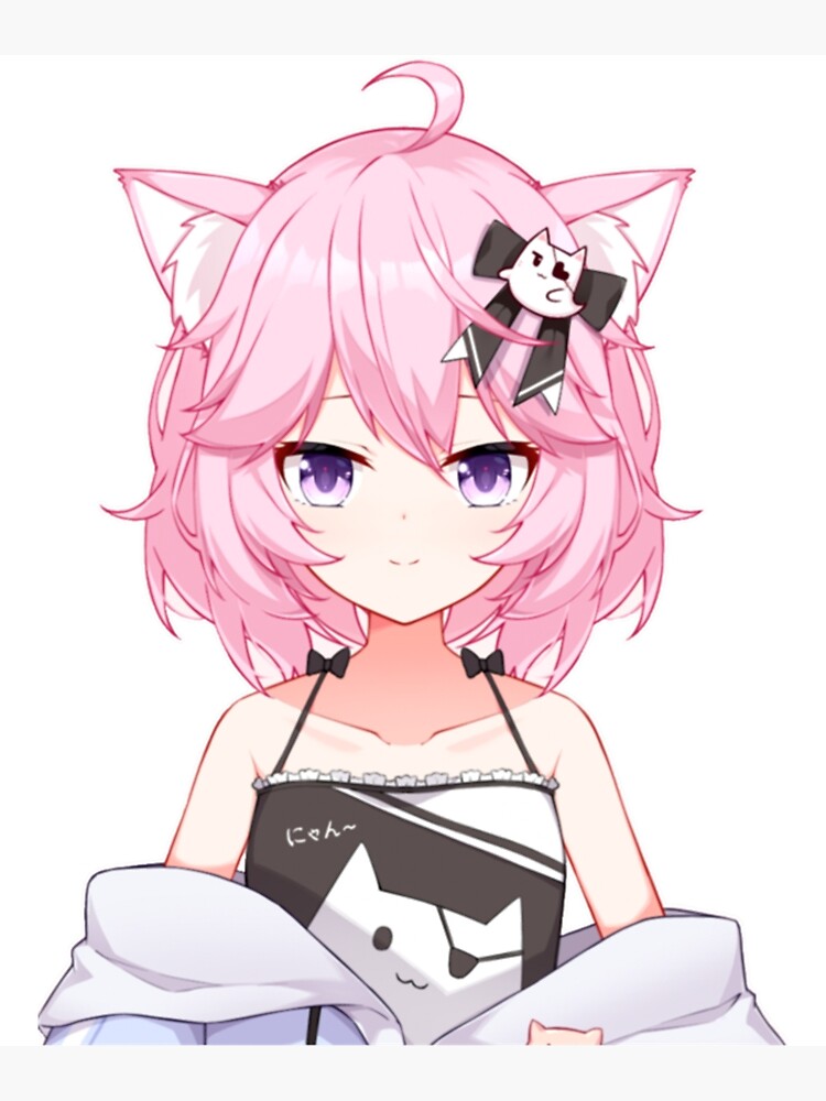 Nyatasha Nyanners Lewdcast Poster For Sale By Animebaeshop Redbubble