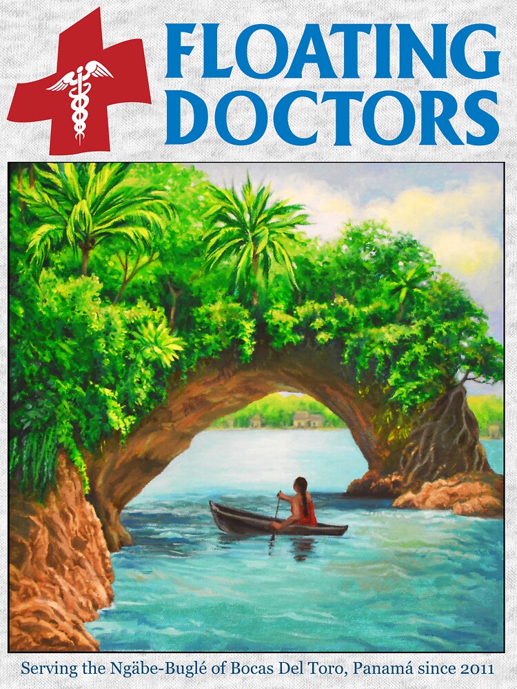 "Floating Doctors Ngabe Woman Paddling Cayuco in Bocas Del Toro, Panama ...
