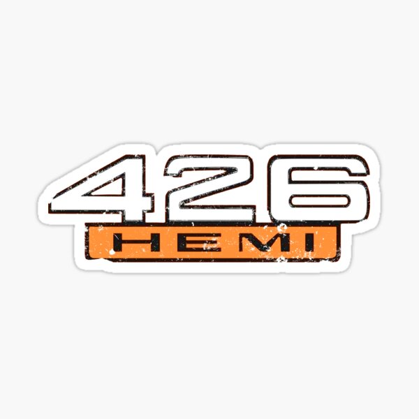 "Hemi" Sticker by Retrorockit | Redbubble