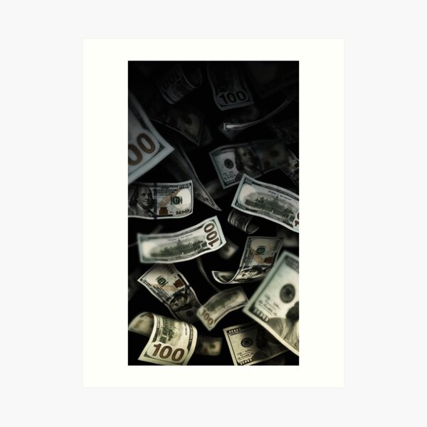 "Falling Money" Art Print for Sale by Claire-C | Redbubble