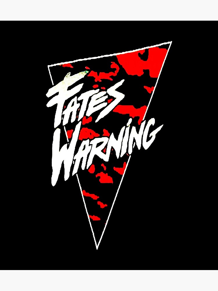 Fates Warning Logo Fates Warning The Spectre Within Red Border