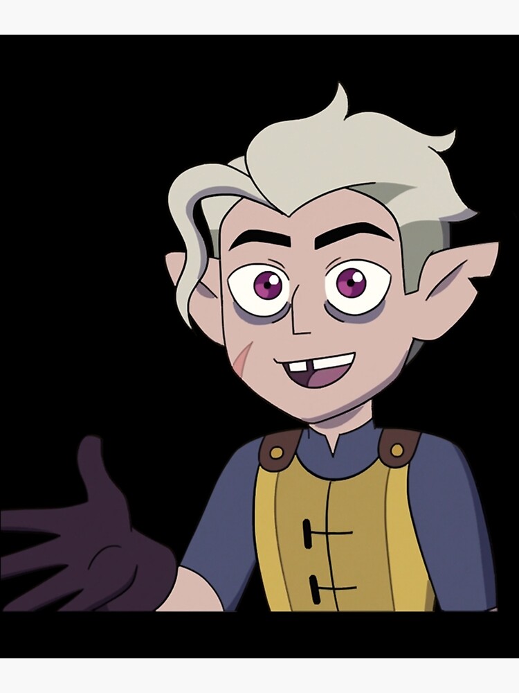 "hunter the owl house (the golden guard) " Art Print for Sale by ...