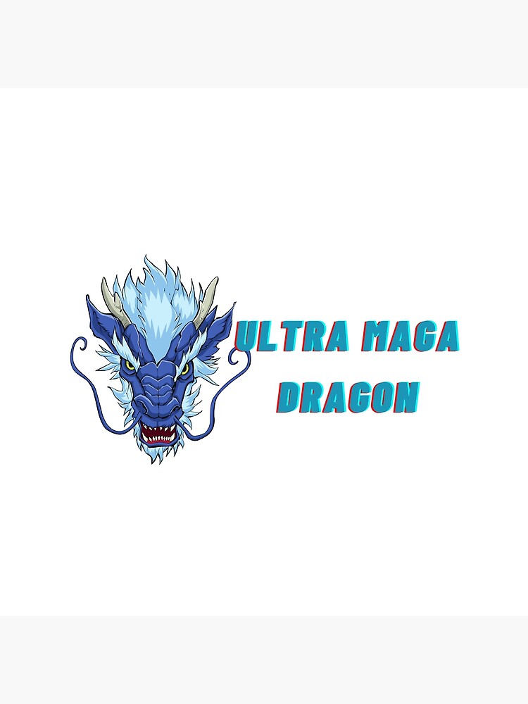"Ultra Maga Dragon" Poster for Sale by RERM | Redbubble