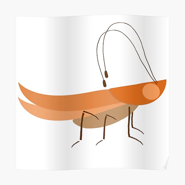 "Hal Wall-e Cockroach " Poster by Austendipity | Redbubble