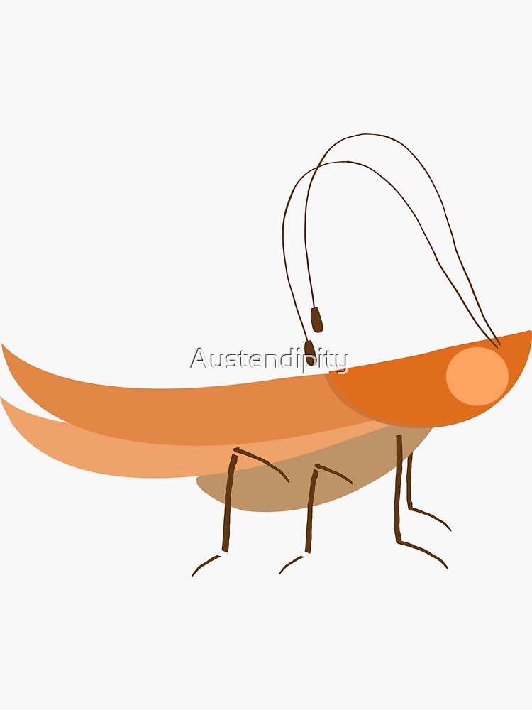 "Hal Wall-e Cockroach " Sticker for Sale by Austendipity | Redbubble