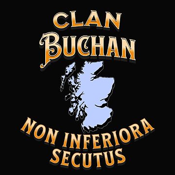 "Clan Buchan Motto Scottish Crest" Poster for Sale by BagTown Clans ...