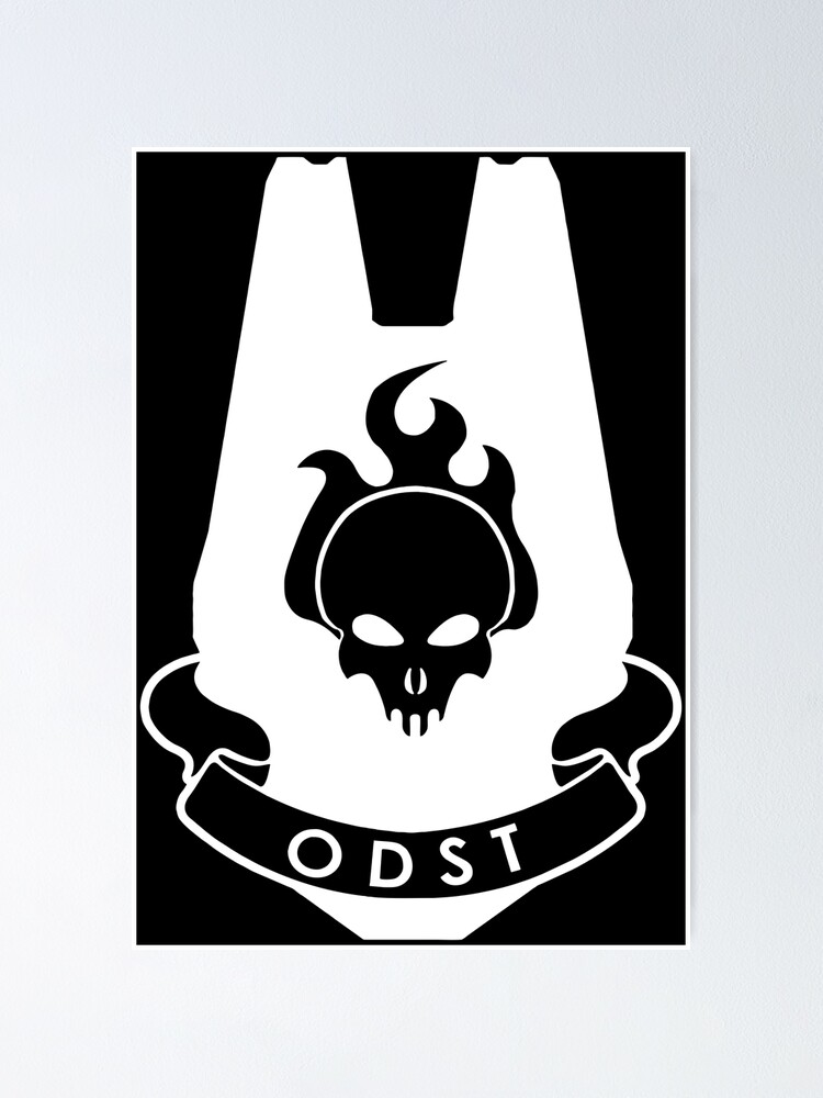 "HALO 3 - ODST" Poster for Sale by shipuddenrais | Redbubble