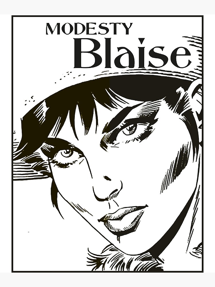 "Modesty Blaise" Poster for Sale by gianandreacarmi | Redbubble