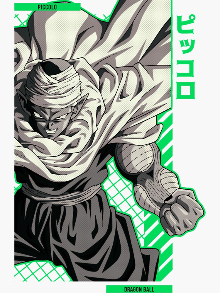 "Piccol DRAGON BALL " Sticker by KailyCumera | Redbubble