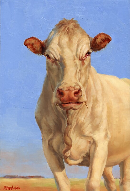 "Spooky Cow" by Margaret Stockdale | Redbubble