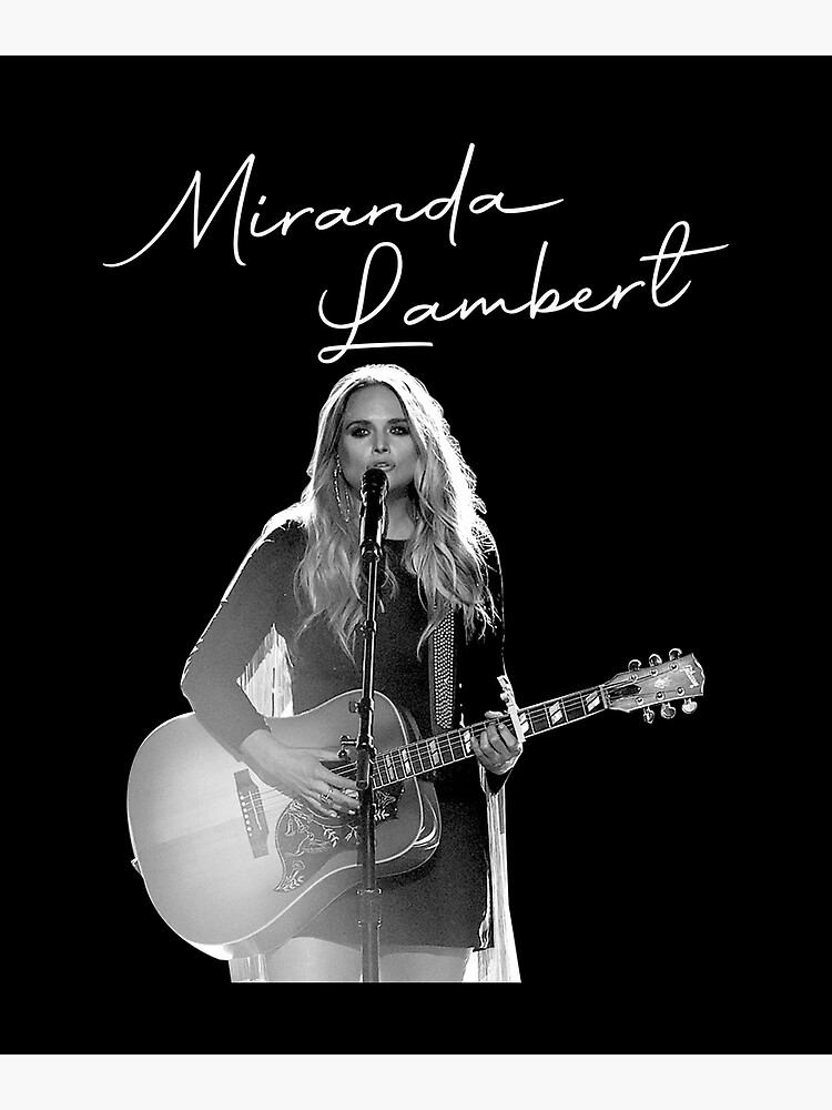 "Miranda Lambert" Poster for Sale by vincedusty | Redbubble